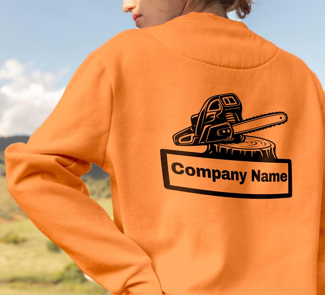 Tree Cutting Business Logo Customize Template, SVG, PDF, PNG Service ...