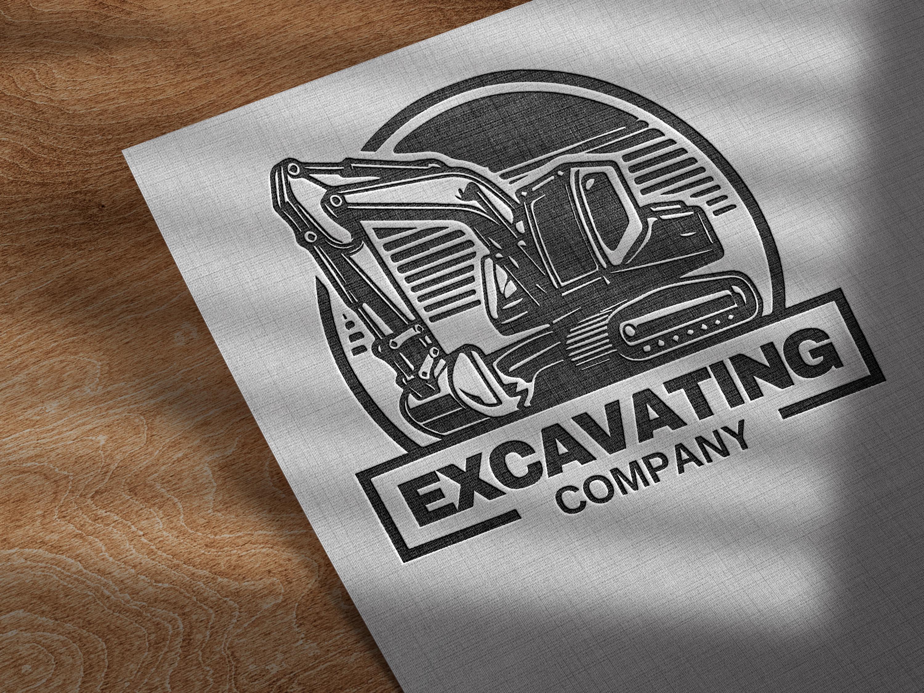 Excavating Business Logo Customize Template, SVG, PDF, PNG, Jpg ...