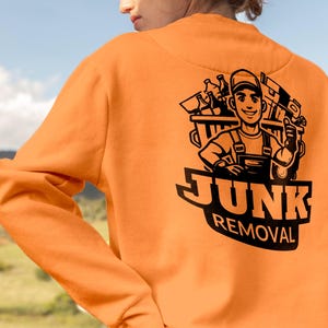 Junk Removal Business Logo Customize Template, SVG, PDF, PNG, Junk Svg ...