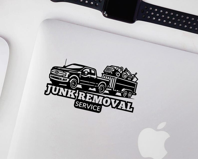 Junk Removal Business Logo Customize Template, SVG, PDF, PNG, Junk Svg ...