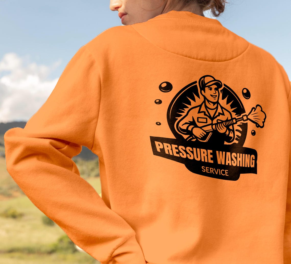 Pressure Washing Business Logo Customize Template, Canva Template ...