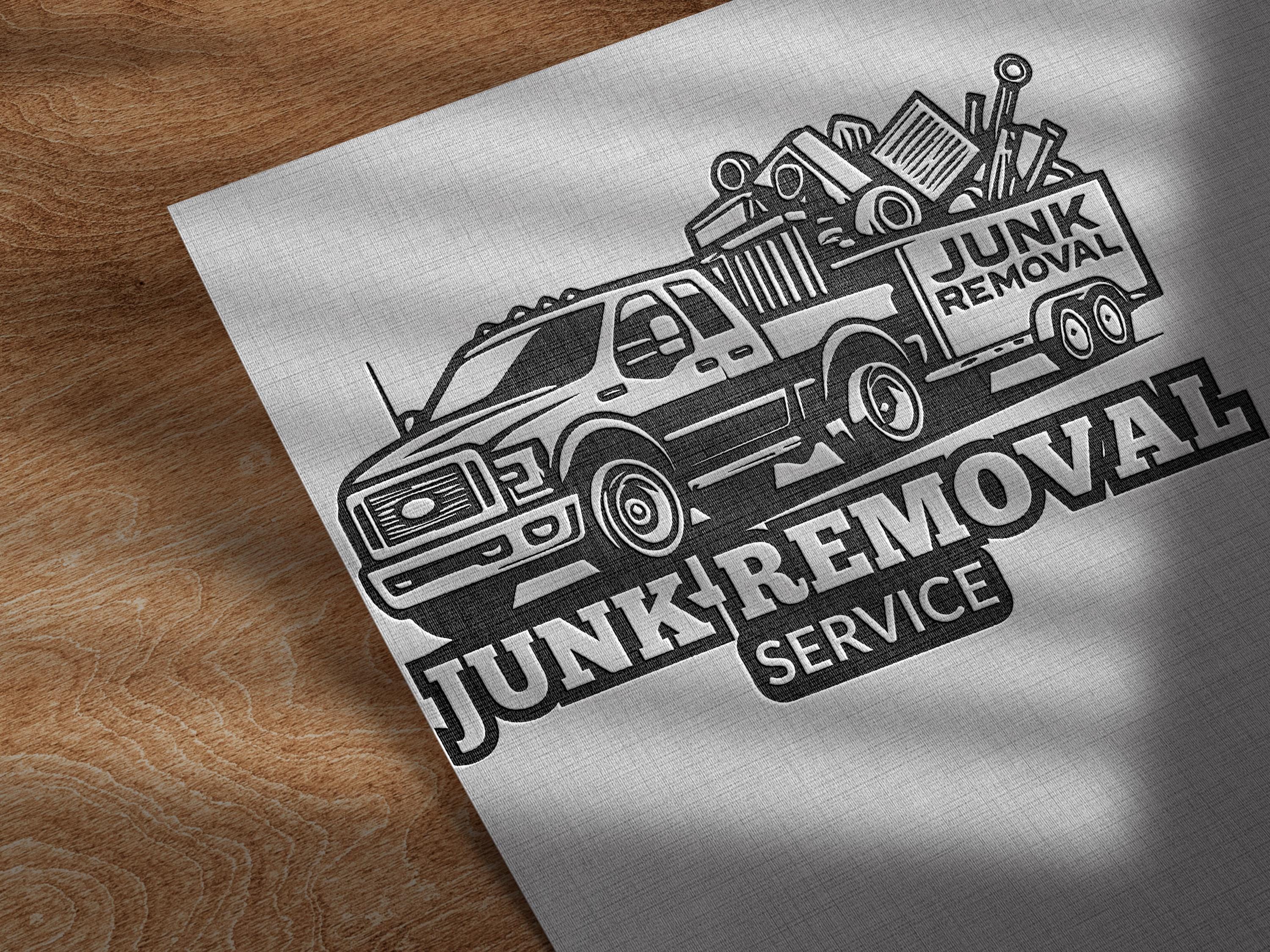 Junk Removal Business Logo Customize Template, SVG, PDF, PNG, Junk Svg ...