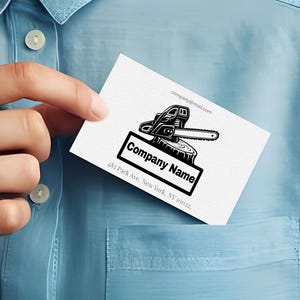 Tree Cutting Business Logo Customize Template, SVG, PDF, PNG Service ...