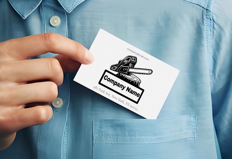 Tree Cutting Business Logo Customize Template, SVG, PDF, PNG Service ...