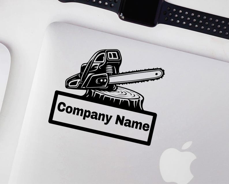 Tree Cutting Business Logo Customize Template, SVG, PDF, PNG Service ...