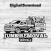 Junk Removal Business Logo Customize Template, SVG, PDF, PNG, Junk Svg ...