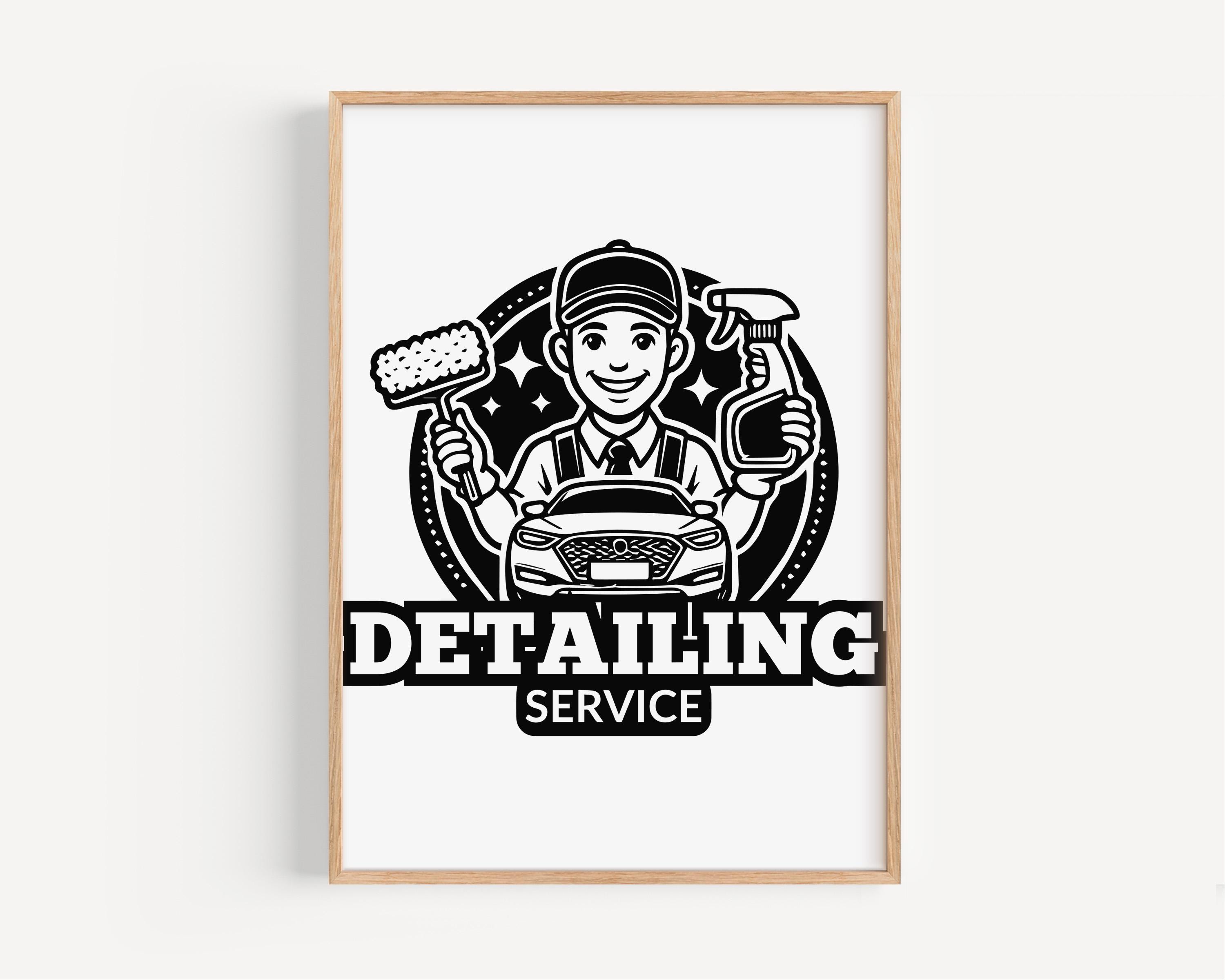 Car Detailing Business Logo Customize Template, SVG, PDF, PNG, Jpg ...
