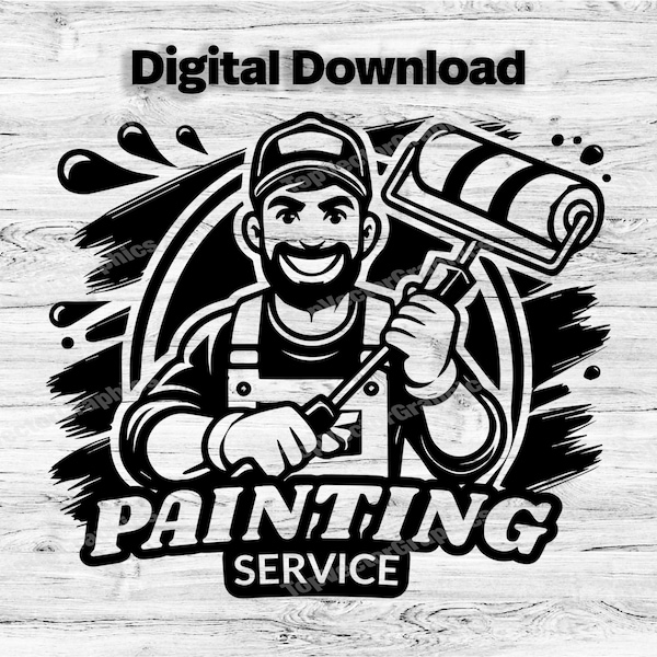 Painting Logo Svg - Etsy