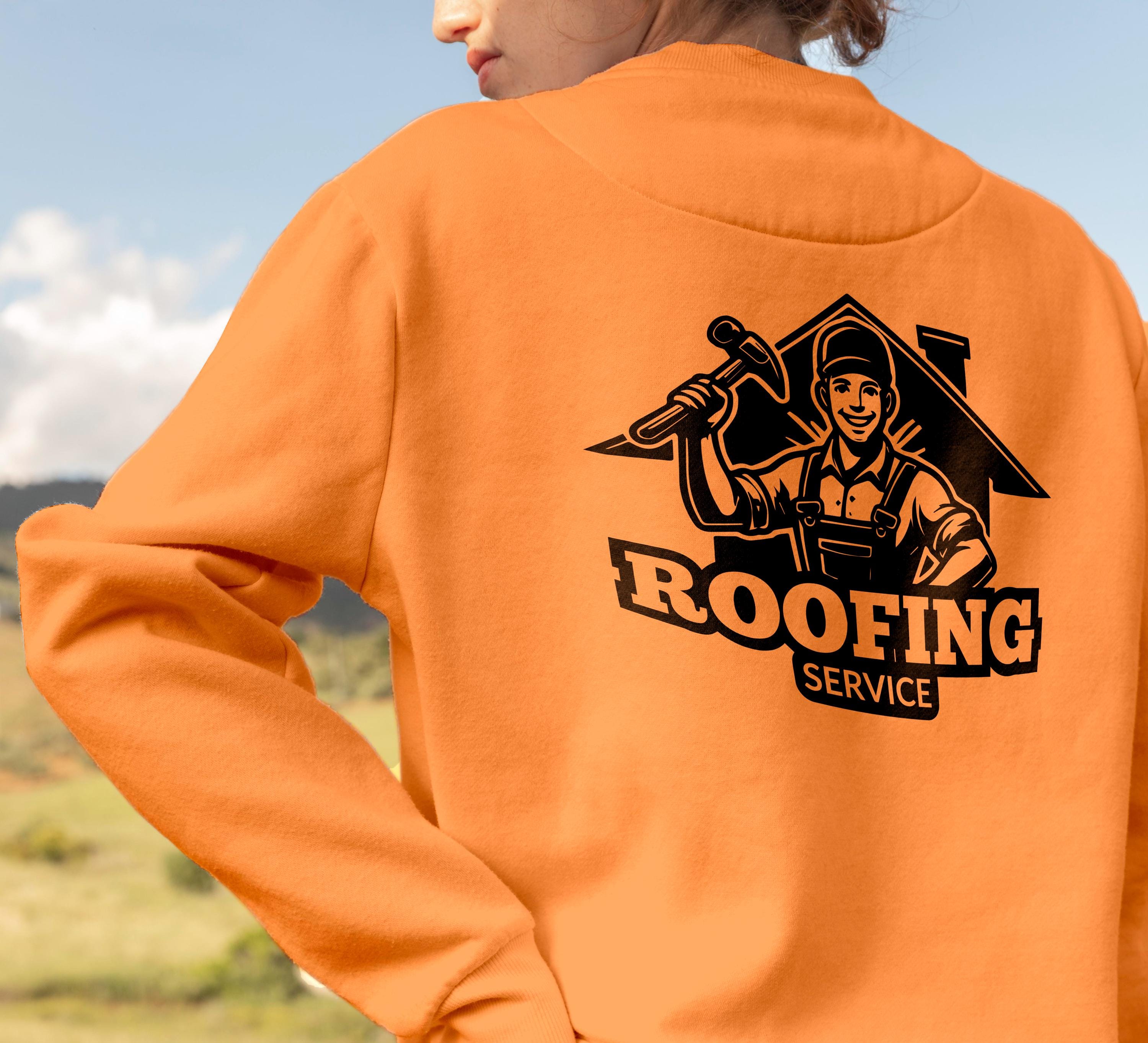Roofing Business Logo Customize Template, SVG, PDF, PNG, Jpg Roofer Svg ...