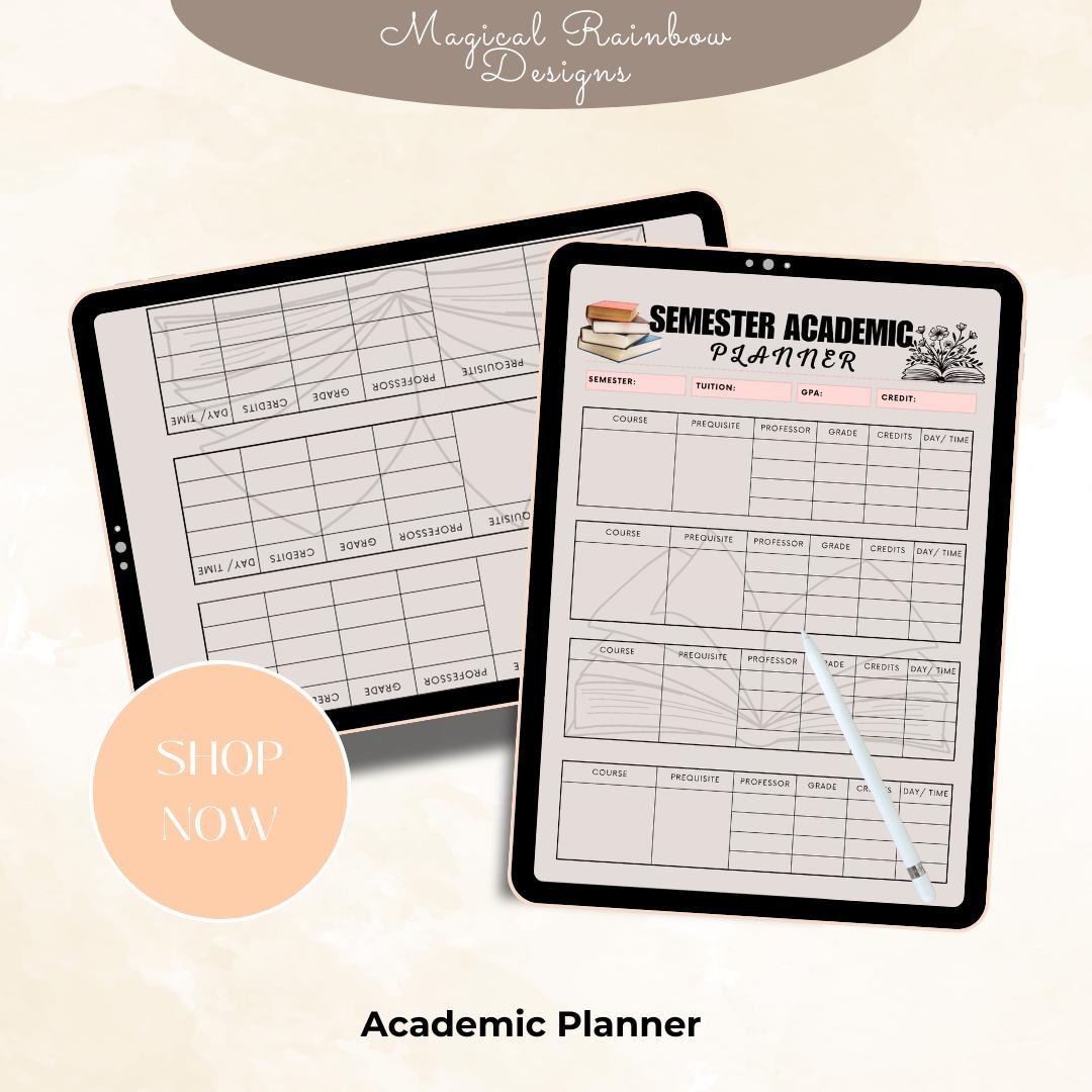 2025 Student Academic Planner: Your Ultimate Digital Organizer for ...