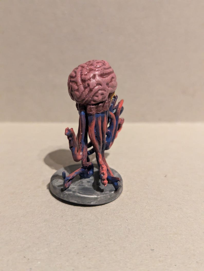 Brain Aberration Monster Grell Hand Painted Miniature for Dungeons ...