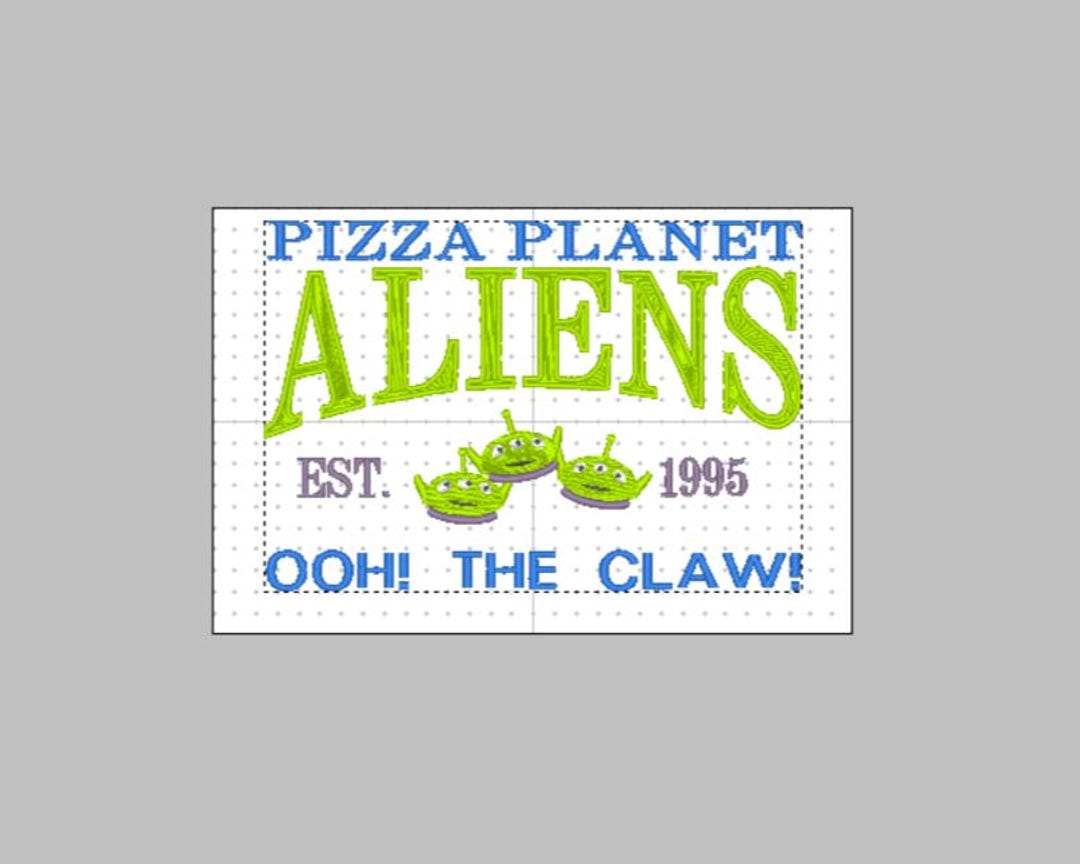 Toy Story 'aliens' Embroidery Machine File - Etsy