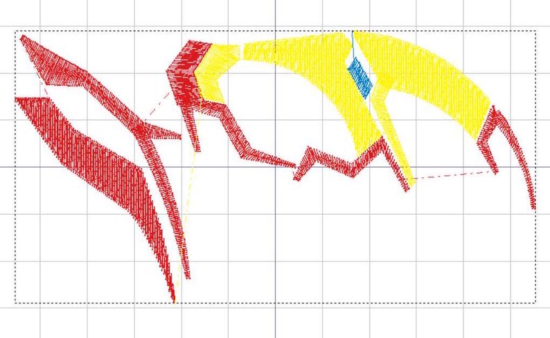 Iron Man Side Profile Embroidery Machine File - Etsy
