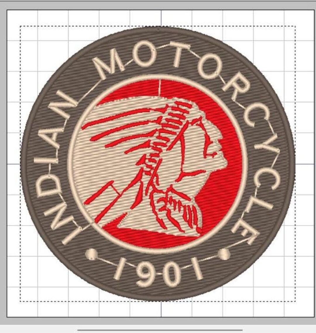 Indian Motorcycles Embroidery Machine File - Etsy