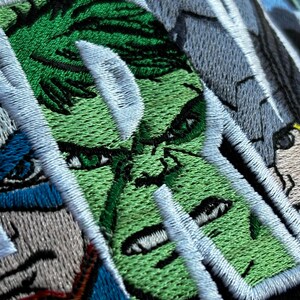 Superhero 'marvel' Embroidery Machine File - Etsy