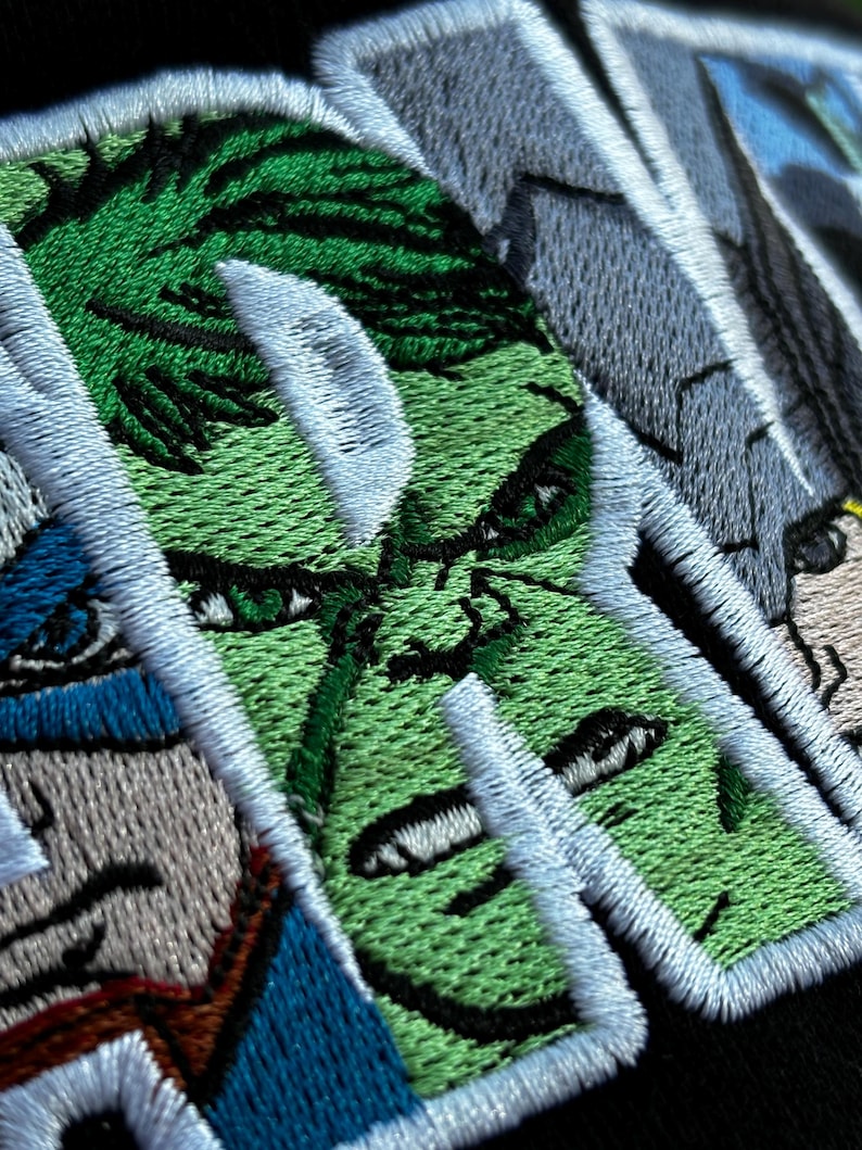 Superhero 'marvel' Embroidery Machine File - Etsy