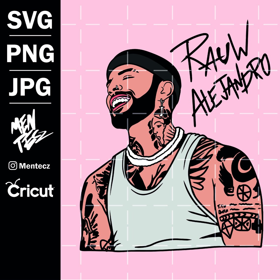 Rauw Alejandro Svg, Png, Logo Ready for Cricut , Cameo, Uvdtf - Etsy