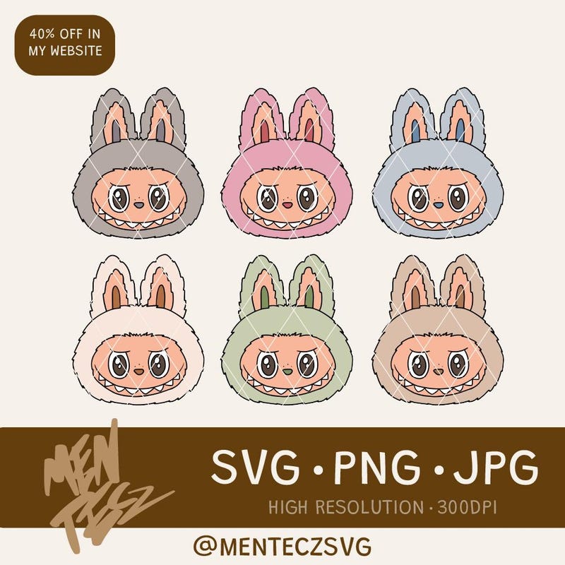 Labubu Vector - Etsy