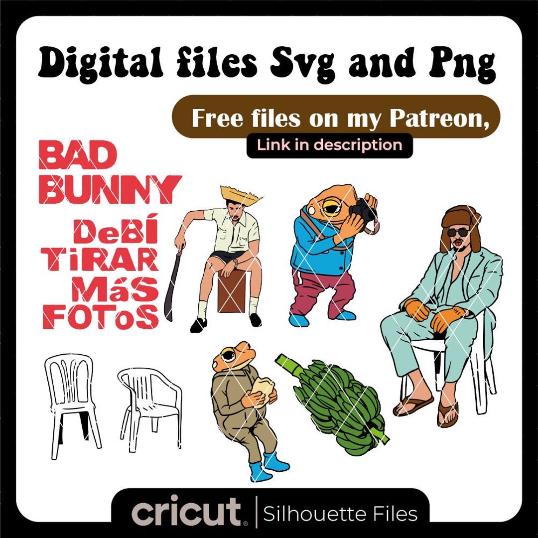 New Album Bundle Svg , Puerto Rico, Sapo Concho - Etsy