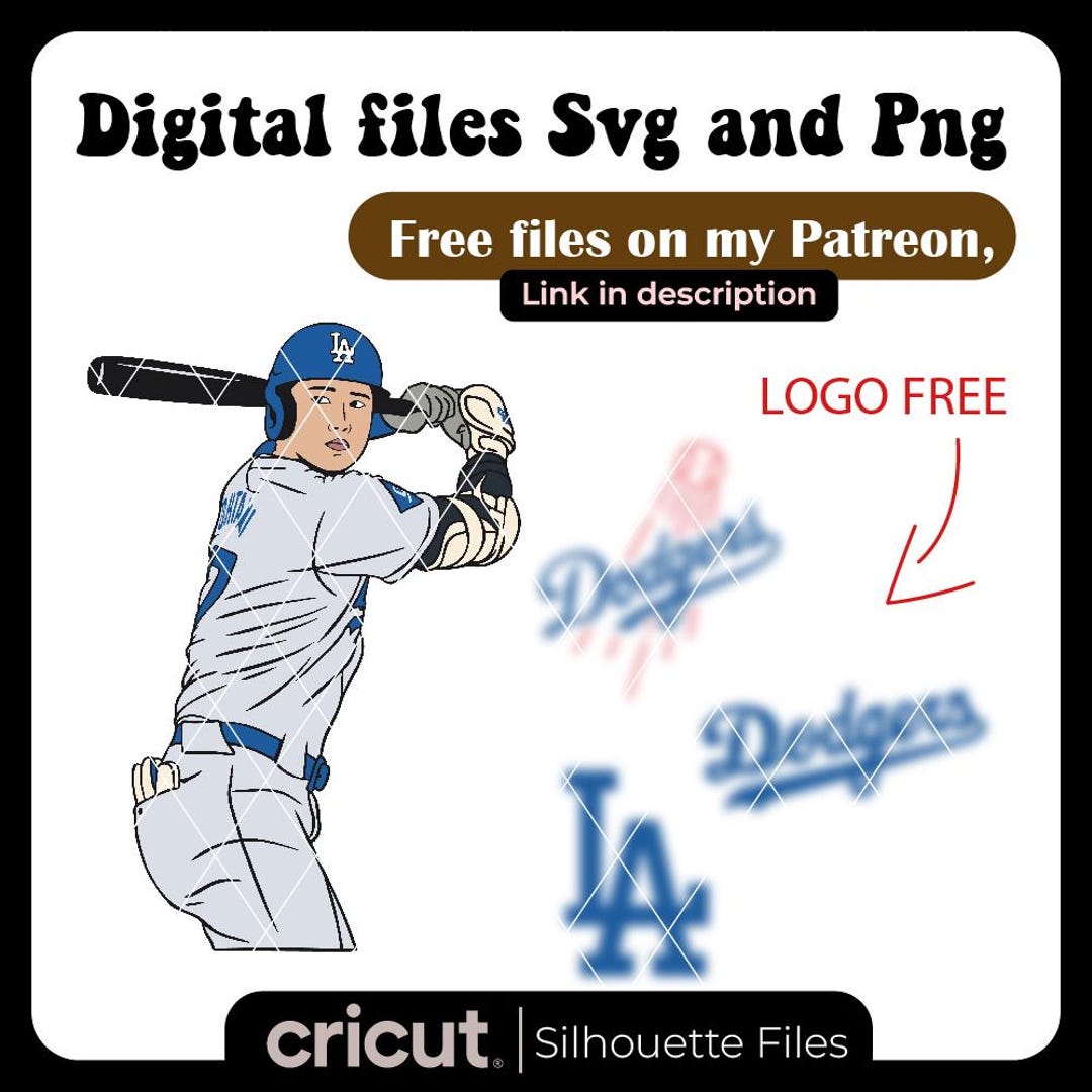 Shohei Ohtani Svg, Png, Jpeg, Baseball, Angels Design, Sublimation ...