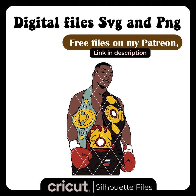 Mike Tyson SVG, Iron Mike Tyson, Brooklyn, Boxing Club, Black Lives ...