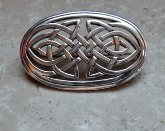 Celtic Knot Brooch | Etsy