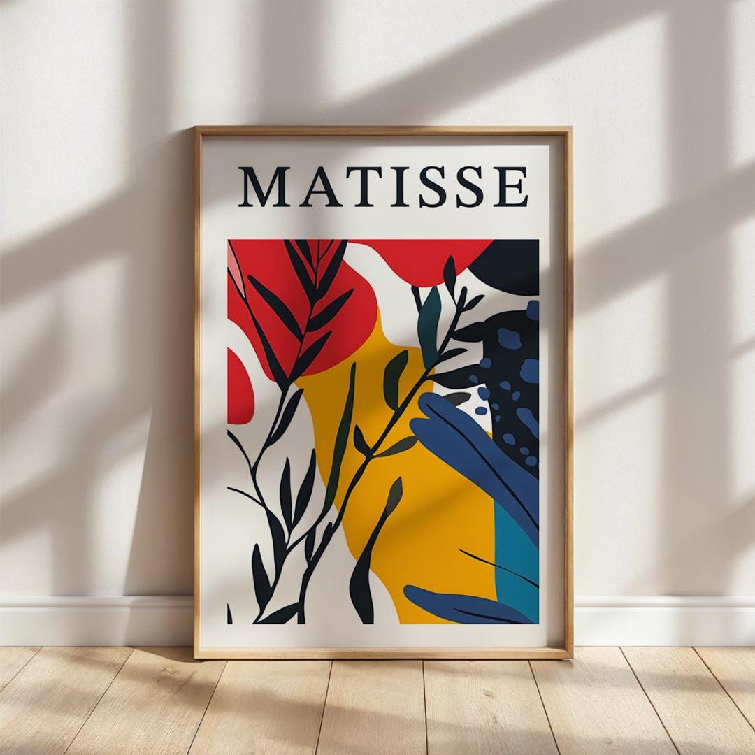 Henri Matisse Print, Aesthetic Matisse, Poster for Modern Gallery ...