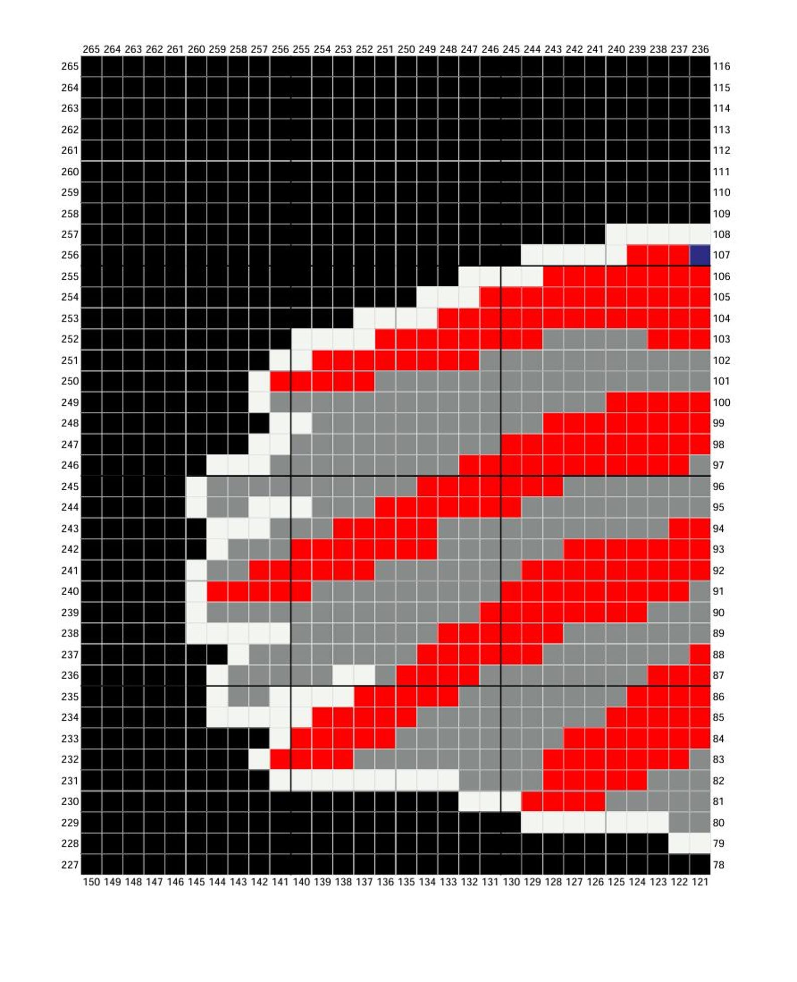 American Flag. Crochet Pattern C2C. Written Description. Instant ...