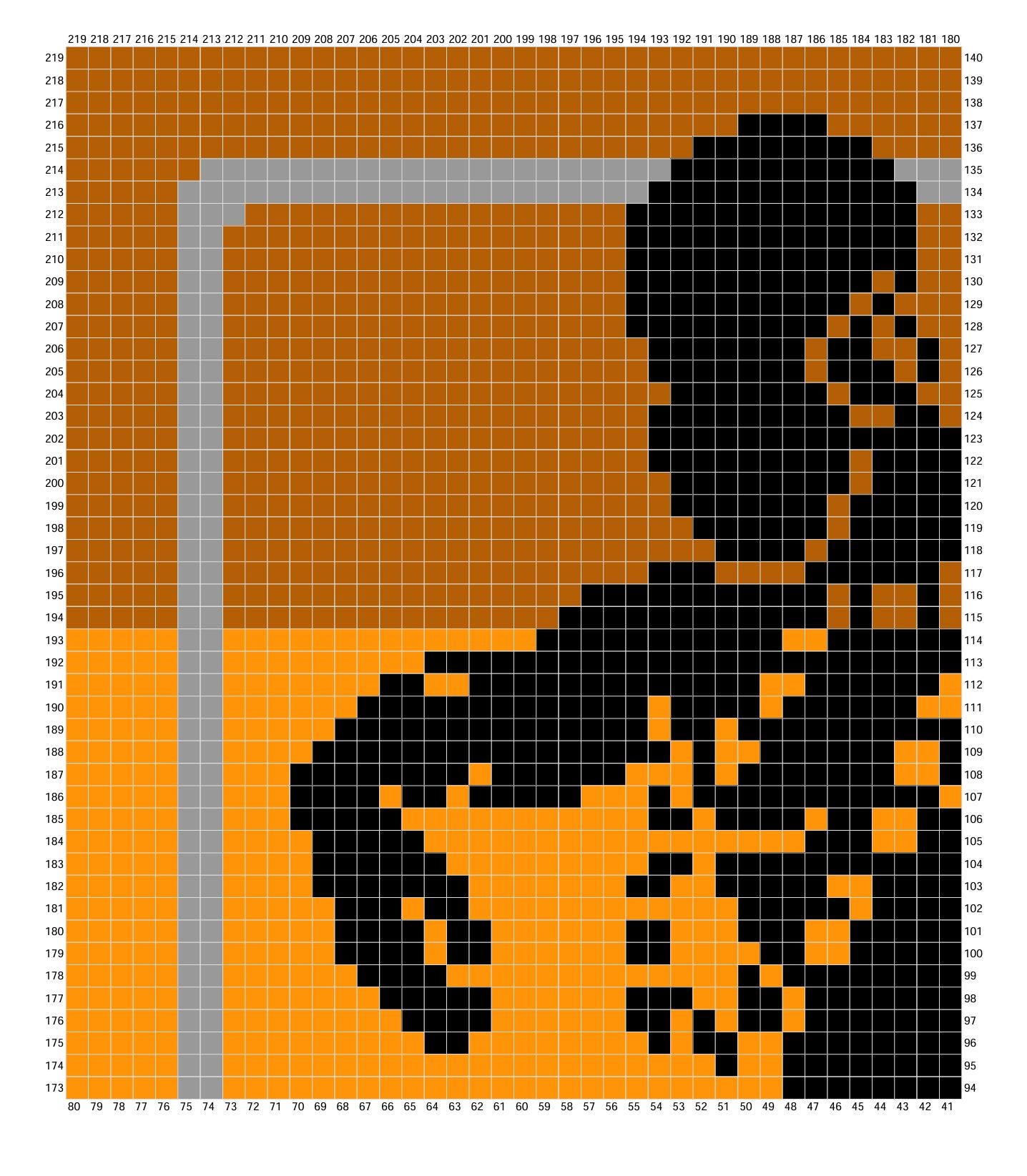 C2C Crochet Chart/diagram. Africa Pattern. Instant PDF Download. Master ...