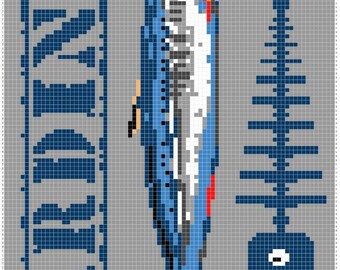 Sardines.grafgan.crochet Pattern C2C. Instant Download of PDF File With ...