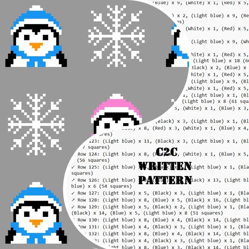Blanket Pattern C2C. Crochet Pattern. Baby Blanket. Instant PDF ...