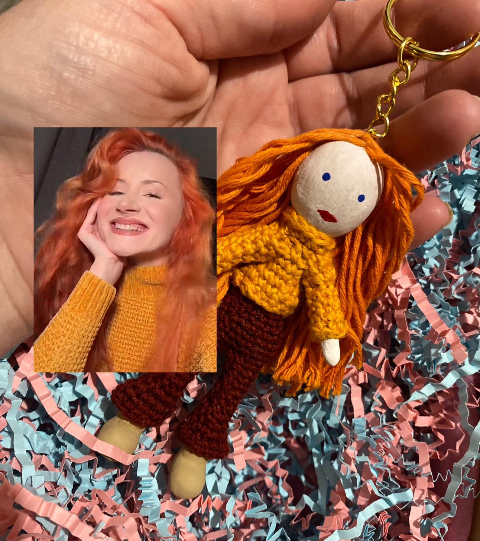 Key Chain Doll Alike Me / Customized Key Chain / Gift for Him for Her ...