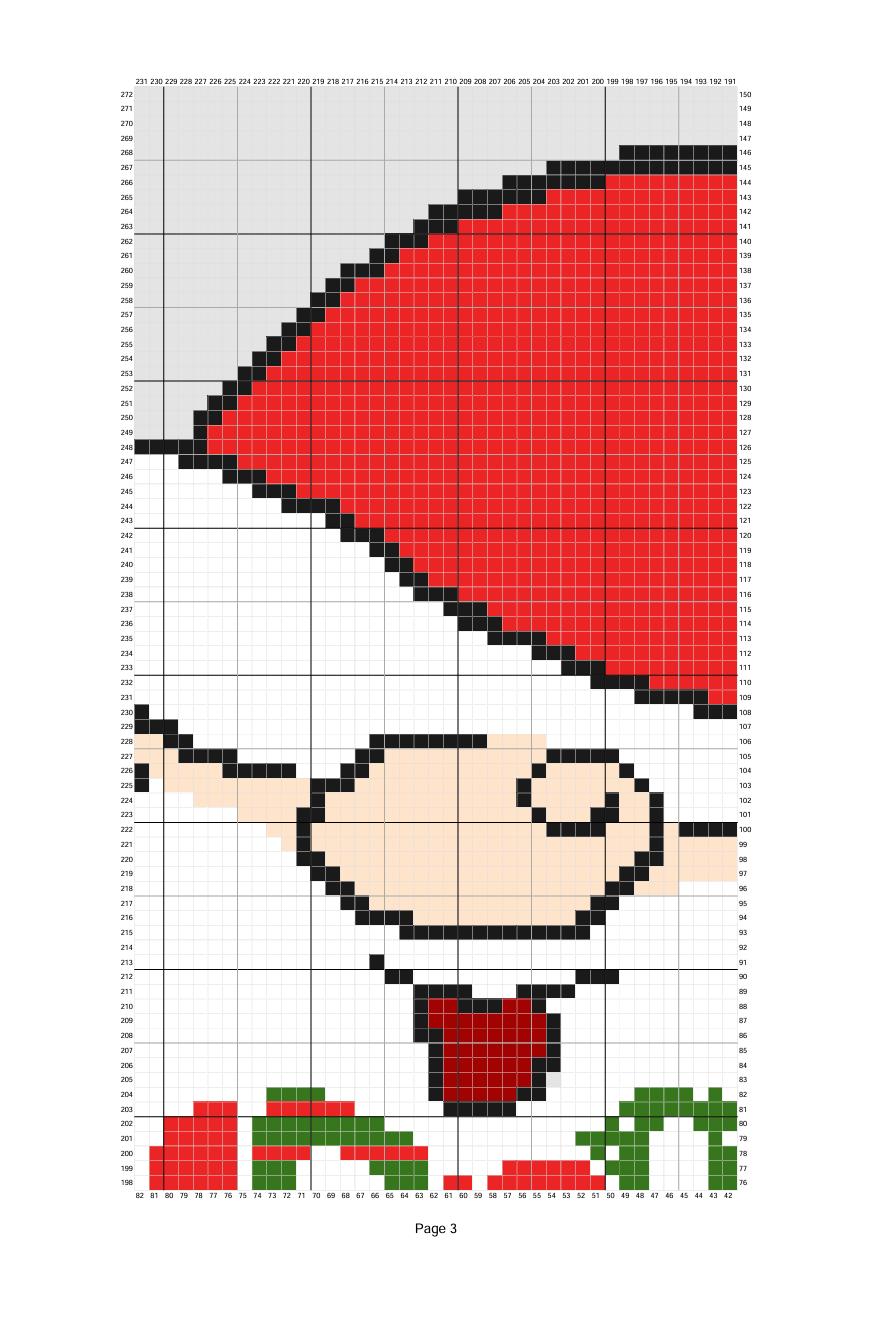 C2C Crochet Pattern/ Santa Claus Blanket / Home Decor / Christmas Gift ...