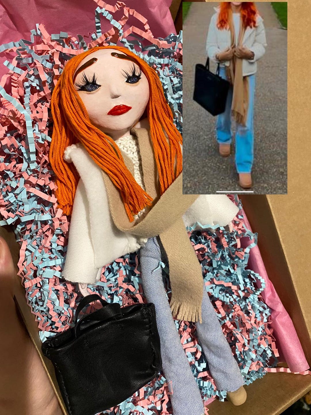 Personalized Doll From Photo / Custom Doll, Look Alike Doll Fr Picture ...