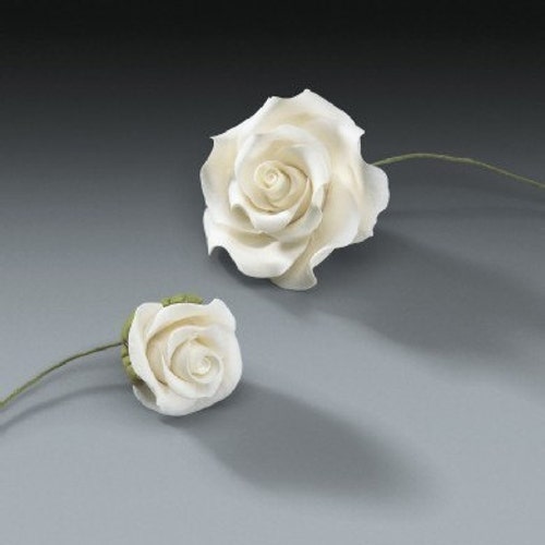 English Rose Sugar Flower Cake Topper Gum Paste Flowers for - Etsy