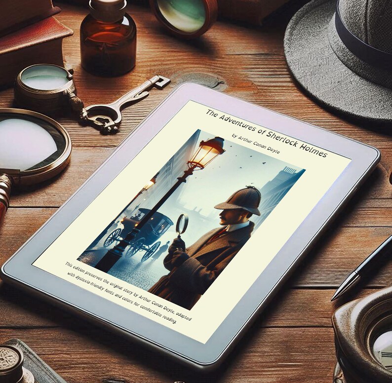 Sherlock Holmes - Dyslexia Friendly Edition - Original Novel by Arthur ...