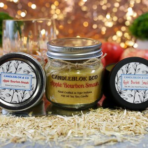Hand-poured Soy Candle in Mason Jar - Etsy
