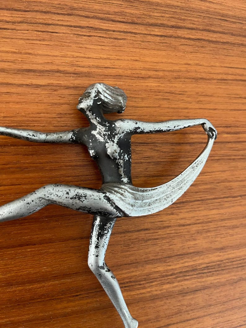 Rare 1930's Art Deco Dancing Lady by Josef Lorenzl - Etsy