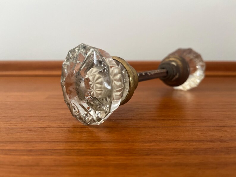 Antique Glass Door Knob - Etsy