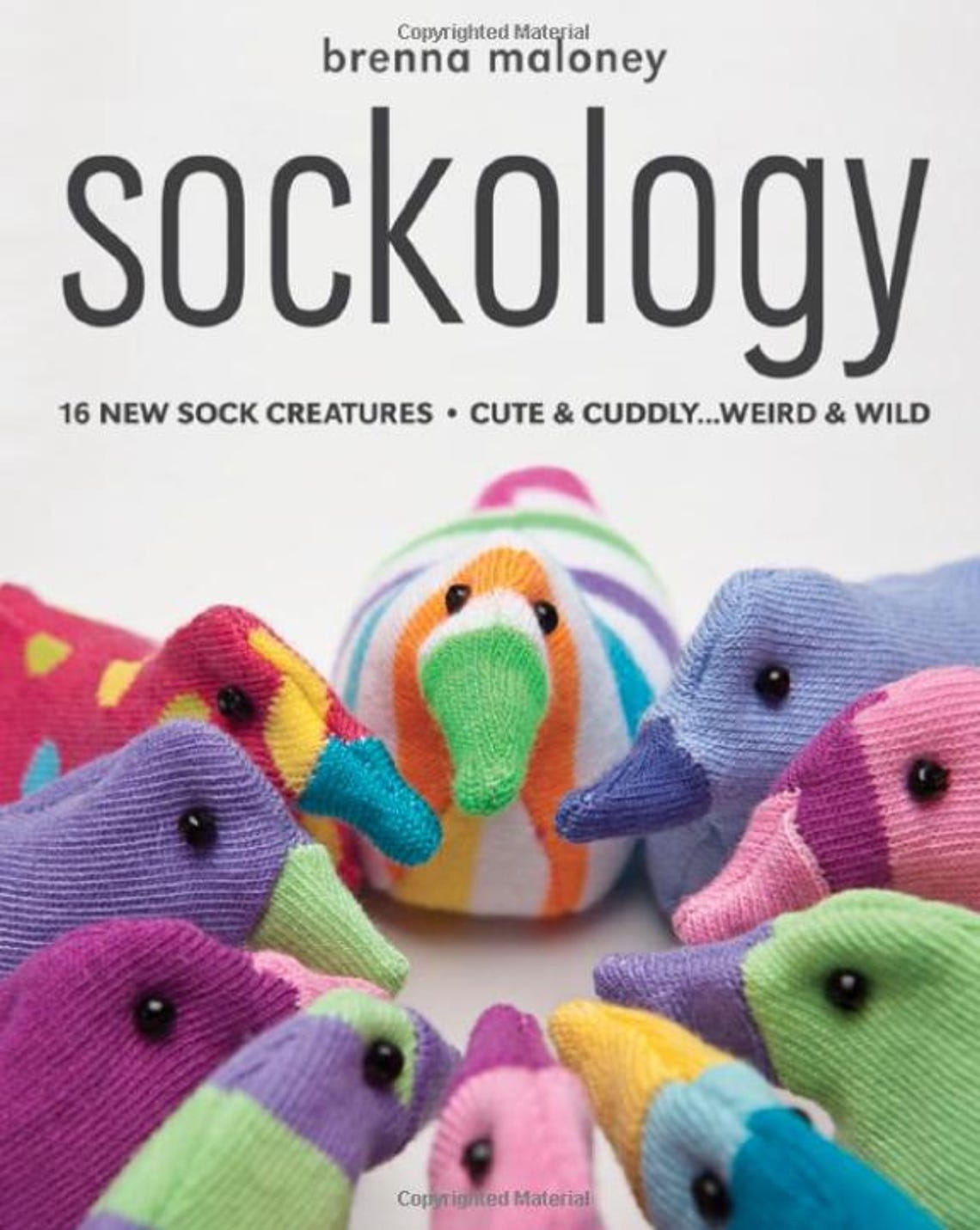 Sockology: 16 New Sock Creatures, Cute & Cuddly NEW! - Etsy