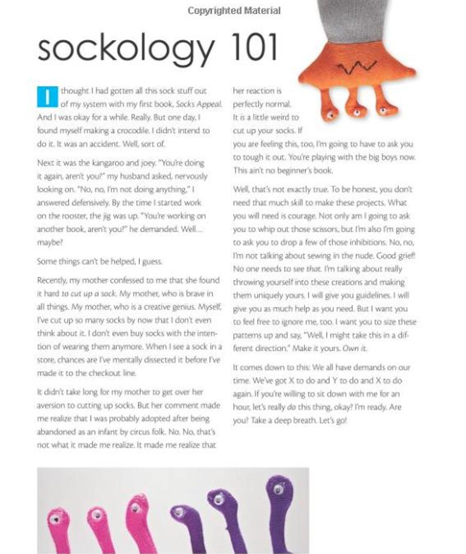 Sockology: 16 New Sock Creatures, Cute & Cuddly NEW! - Etsy