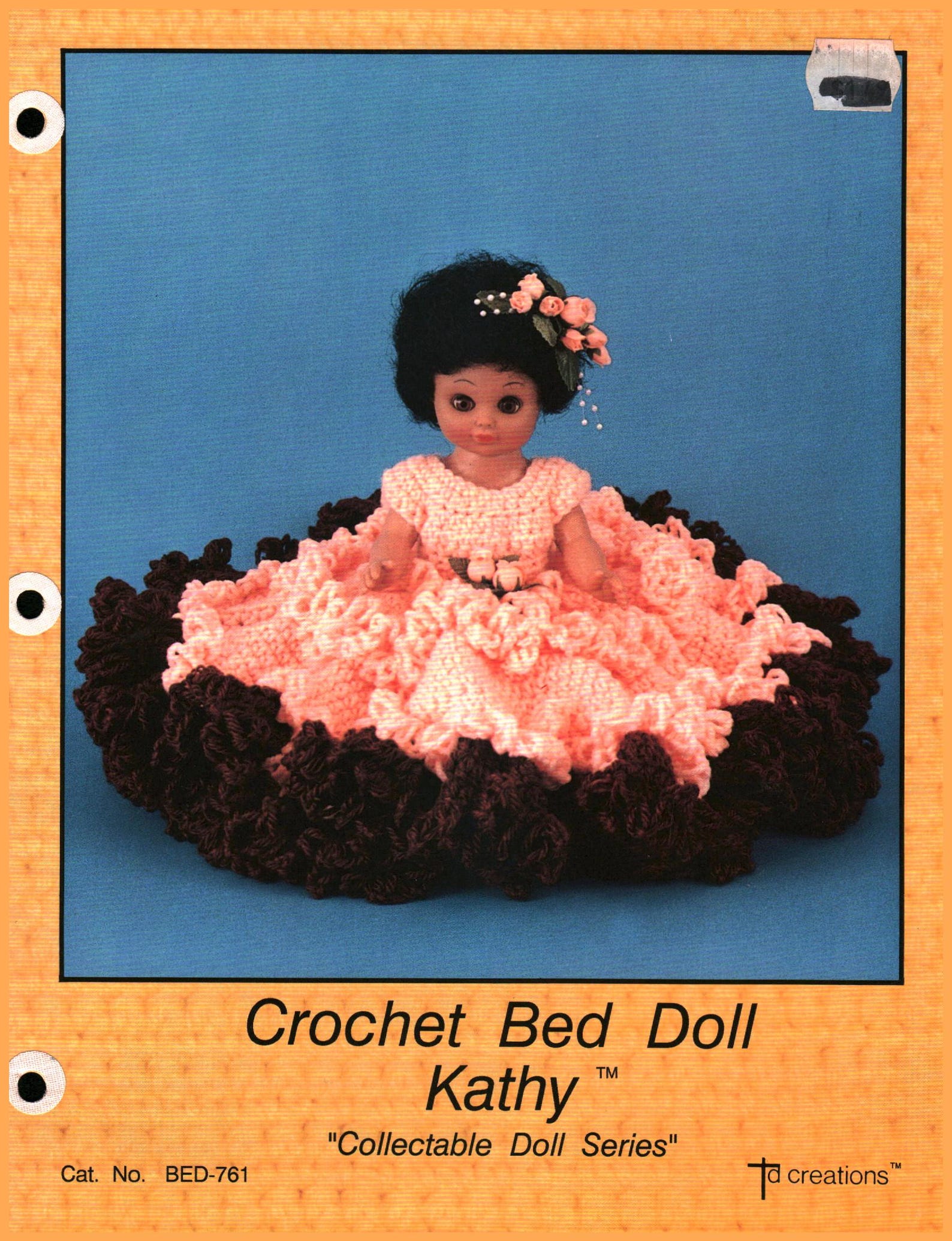 Crochet Bed Doll Kathy | Td Creations BED-761 - Etsy