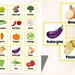 Fruits and Vegetables Flashcards | Preschool Printable PDF | 45 ...
