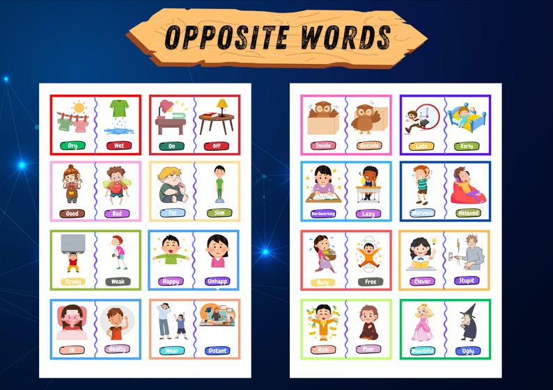 Learning is Easy With Fun and Educational Word Games,antonyms, Synonyms ...