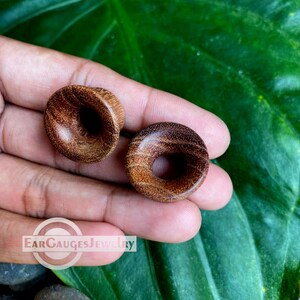 Pair Ear Tunnels, Wood Ear Gauges, Ear Stretch, Plugs and Tunnels - Etsy