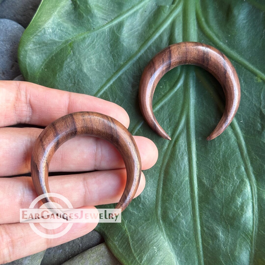 Hoop Gauges Earrings 8g 6g 4g 2g 0g 00g and More - Etsy