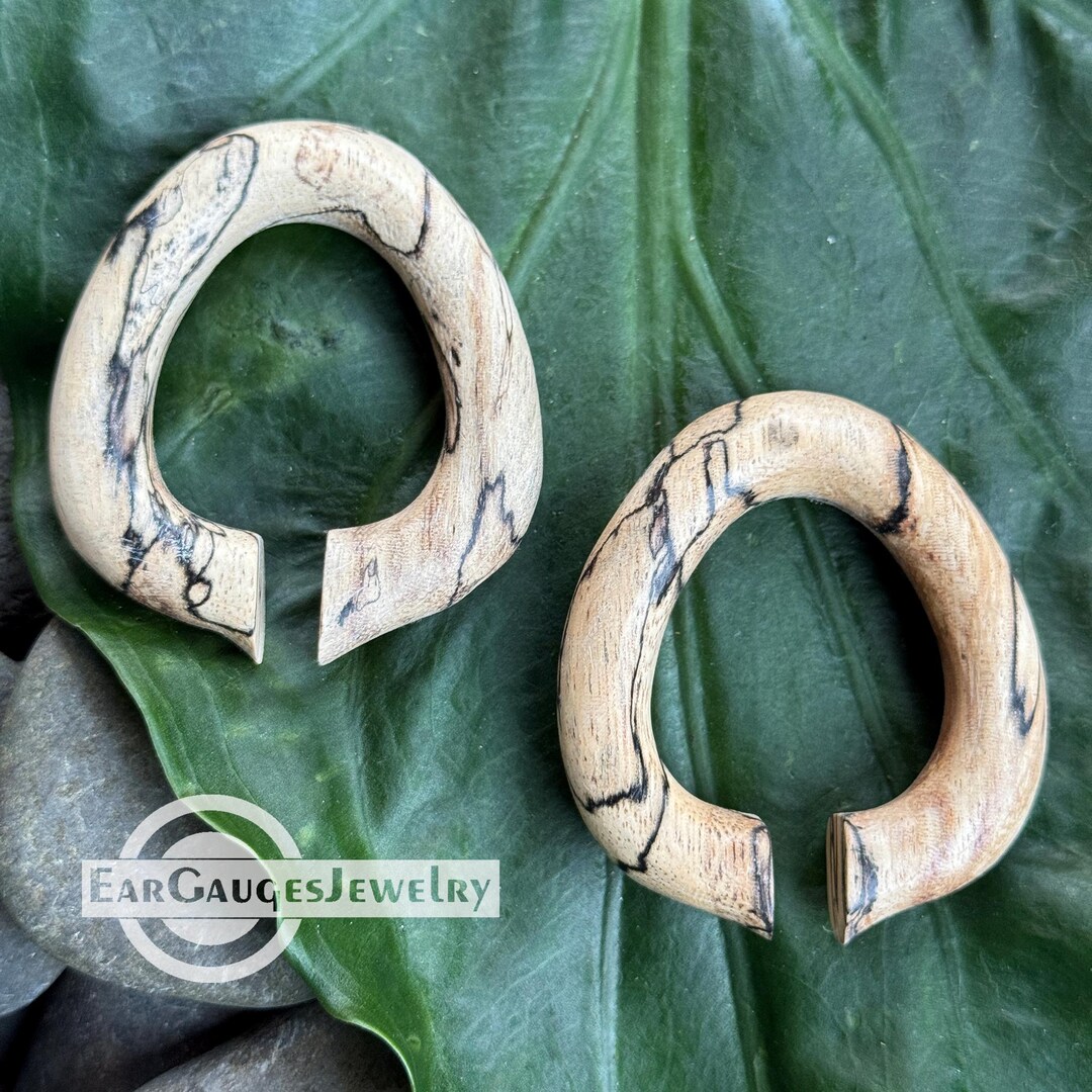 Hoop Gauges Earrings 8g 6g 4g 2g 0g 00g and More - Etsy