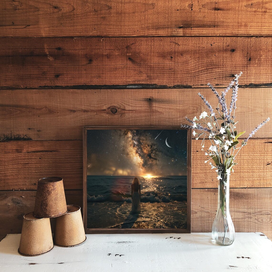 Saltwater and Stardust PRINT - New Moon Photo Cancer Surreal Ocean ...