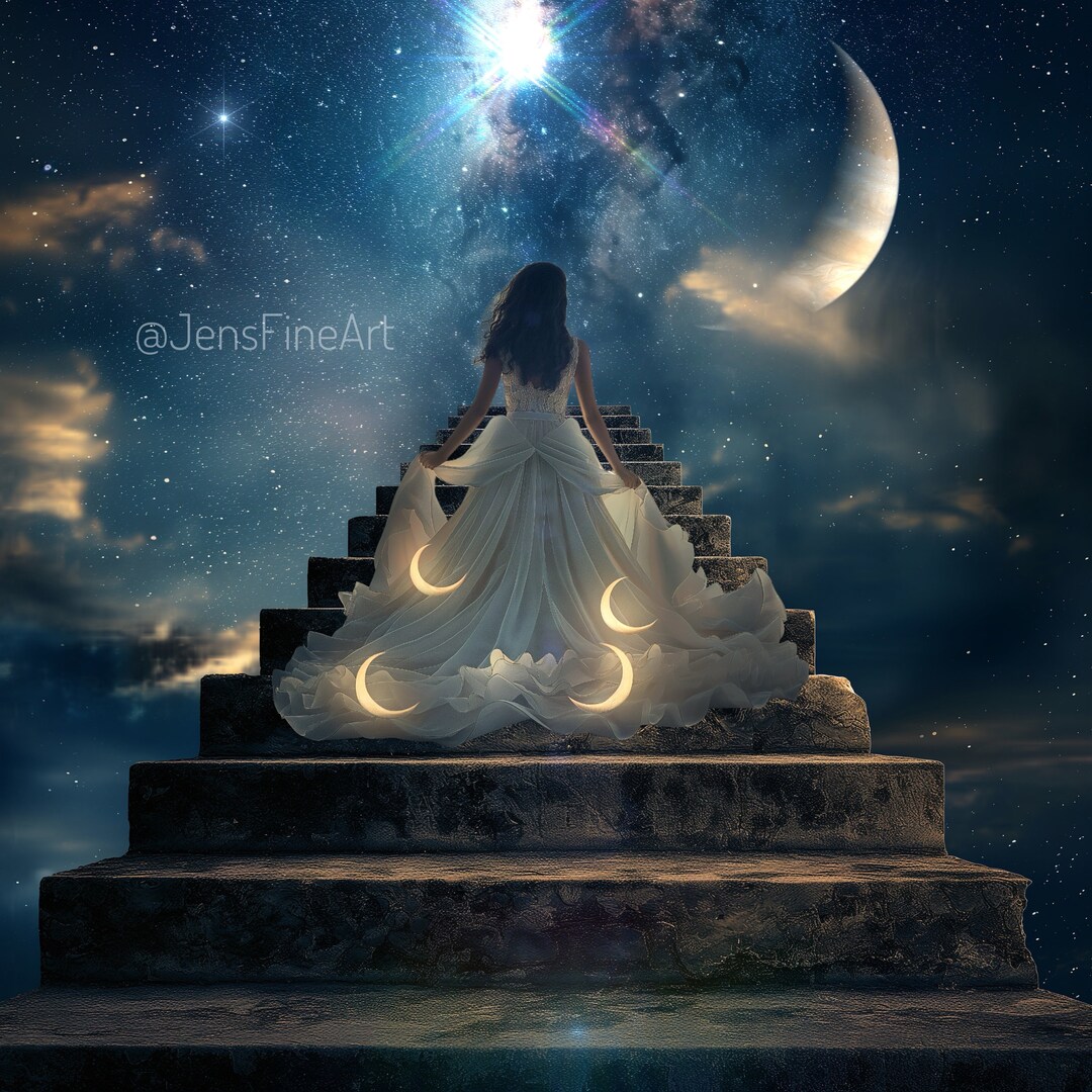 Jupiter Cazimi Photo PRINT, Surreal Zodiac Art, Cosmic Universe Home ...