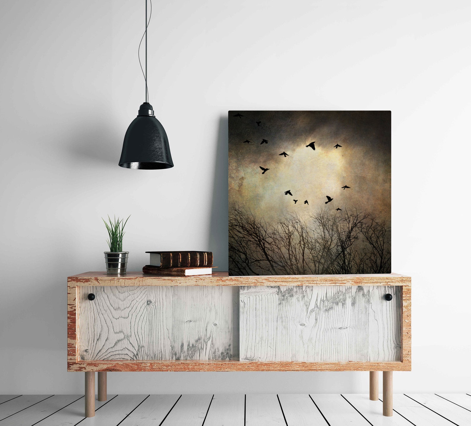 Circle of Life PRINT - Birds Tree Fine Art Surreal Photo, Bedroom Home ...